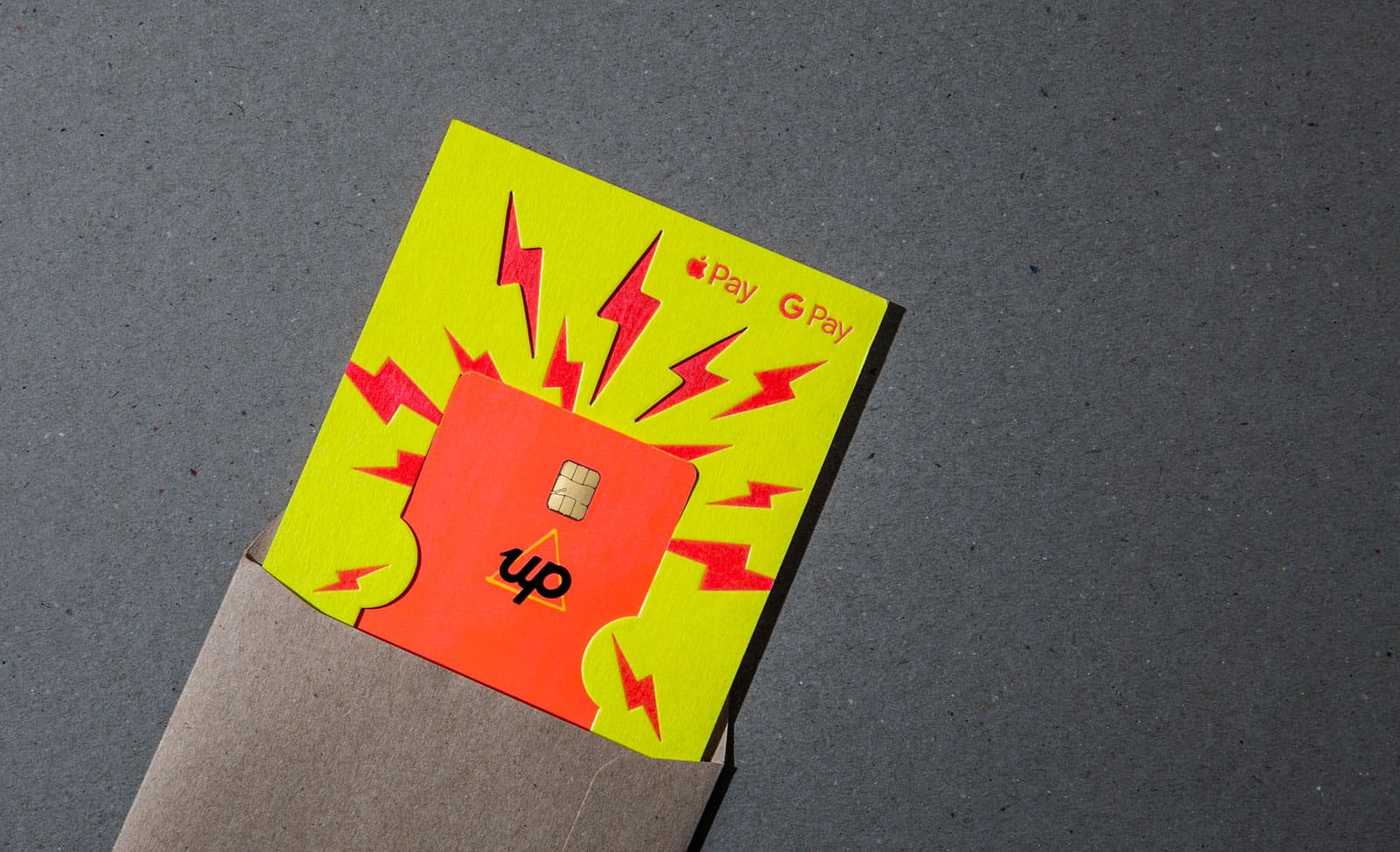 Deliver bank card; melt faces